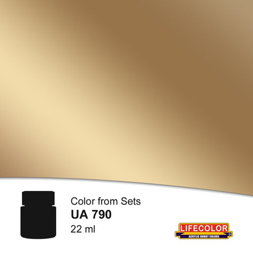 Life Color UA790 - New Shell Brass Shade 3