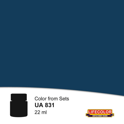 Life Color UA831 - Blu Orientale Satin