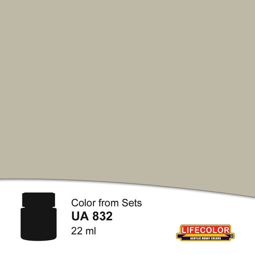 Life Color UA832 - Grigio Nebbia Satin