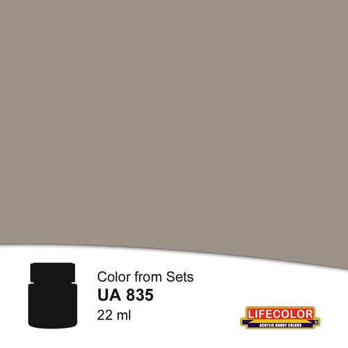 Life Color UA835 - Grigio Beige Satin