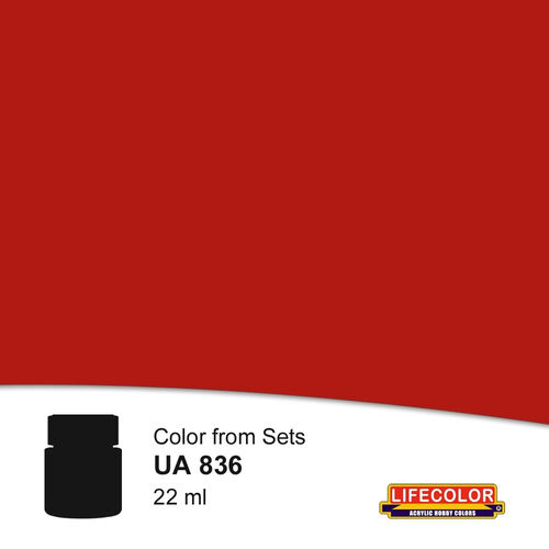 Life Color UA836 - Rosso Fegato Chiaro Satin