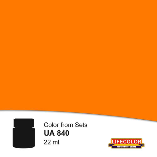 Life Color UA840 - Arancio M.D. Satin