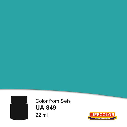 Life Color UA849 - Verde XMPR Satin