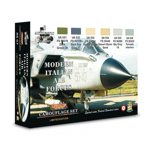 Life Color XS07 - Modern Italian Air Force Set