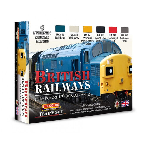 Life Color XS12 - British Railways Set 3 - Late period (1970-1990)