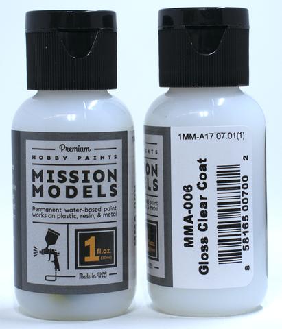 Mission Models MMA-006 Clear Coat Gloss