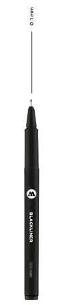 Molotow 703.202 Blackliner 0.1 mm
