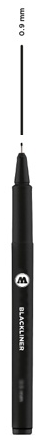 Molotow 703.208 Blackliner 0.9 mm