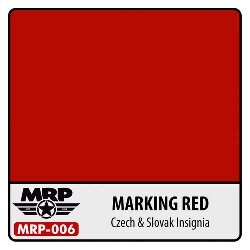 MR.PAINT MRP-006 Marking Red - Czech And Slovak Insignia
