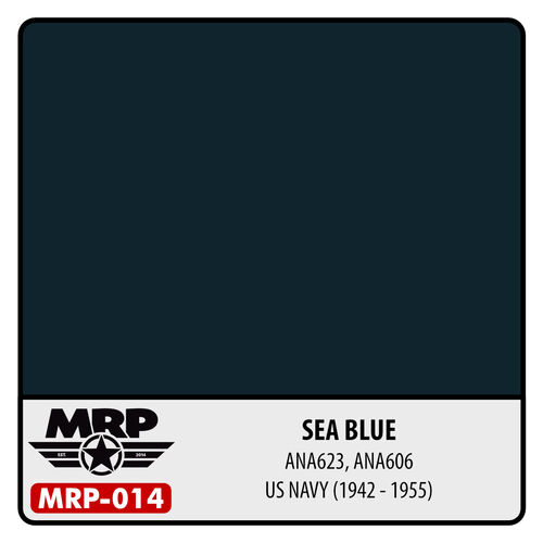 MR.PAINT MRP-014 WWII US - Glossy Sea Blue ANA623, FS15042