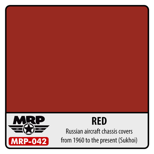 MR.PAINT MRP-042 Red Chassis Covers SU-27, SU-35, SU-37