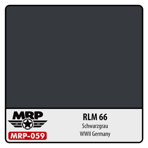 MR.PAINT MRP-059 RLM 66 Schwarzgrau