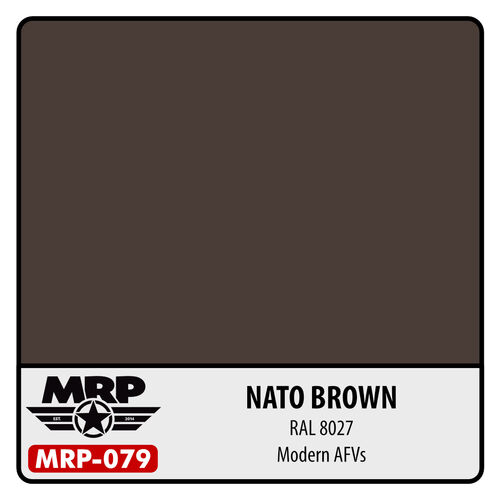 MR.PAINT MRP-079 NATO Brown (RAL 8027)