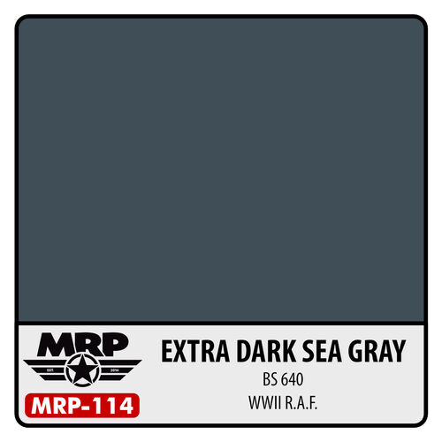 MR.PAINT MRP-114 WWII RAF - Extra Dark Sea Grey (BS 640)