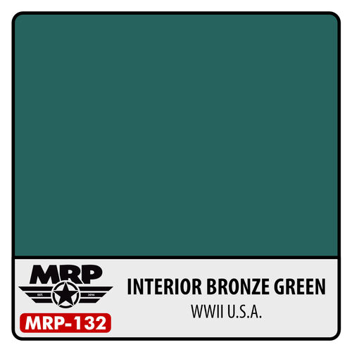 MR.PAINT MRP-132 WWII US - Interior Bronze-Green