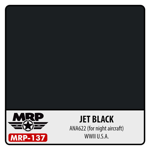 MR.PAINT MRP-137 WWII US - Jet Black ANA622 (night aircraft)
