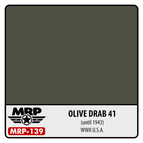 MR.PAINT MRP-139 WWII US - Olive Drab 41 (until 1943)