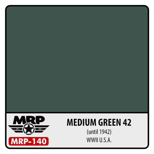 MR.PAINT MRP-140 WWII US - Medium Green 42 (until 1942)