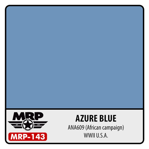 MR.PAINT MRP-143 WWII US - Azure Blue ANA609 (African camp.)