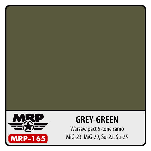 MR.PAINT MRP-165 Grey Green (Mig 23, Mig 29, Su 22, Su 25)