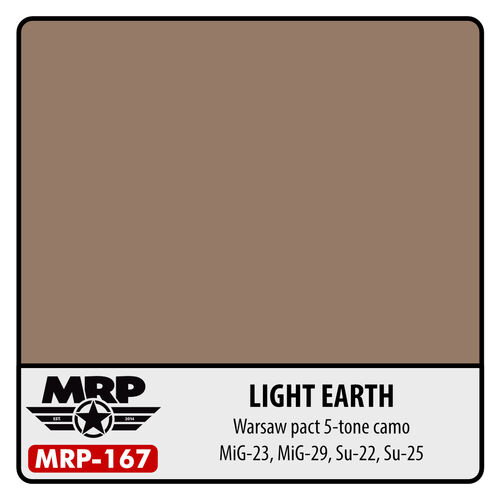 MR.PAINT MRP-167 Light Earth (Mig 23, Mig 29, Su 22, Su 25)