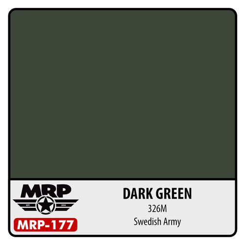 MR.PAINT MRP-177 Dark Green 326M – Modern Swedish AF