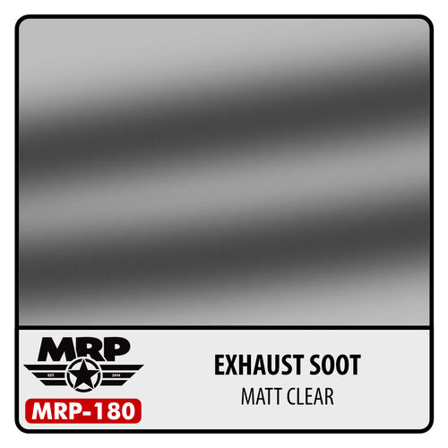 MR.PAINT MRP-180 Exhaust Soot (Matt Clear)