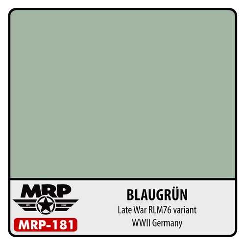 MR.PAINT MRP-181 Blaugrun (German Late war RLM76 variant)