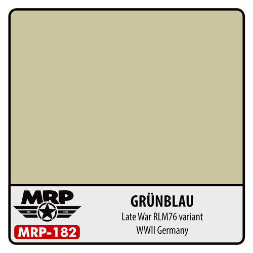 MR.PAINT MRP-182 Grunblau (German Late war RLM76 variant)