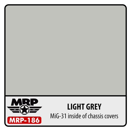 MR.PAINT MRP-186 Light Grey (for MiG-25 and MiG-31 chassis covers)
