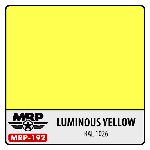 MR.PAINT MRP-192 Luminous Yellow (RAL 1026)