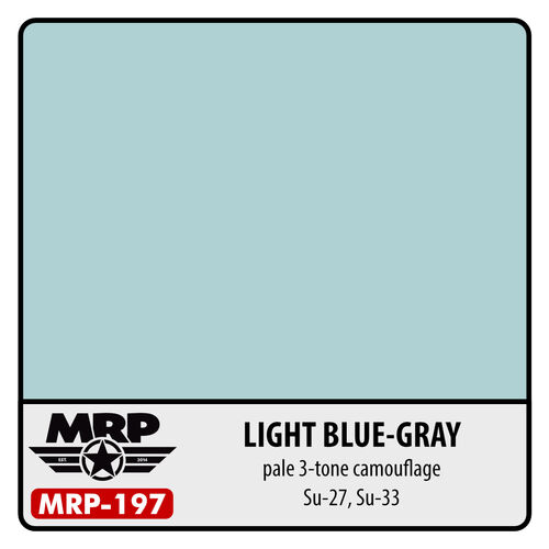 MR.PAINT MRP-197 Light Grey-Blue Su-27/33 (Russian AF – pale camo)