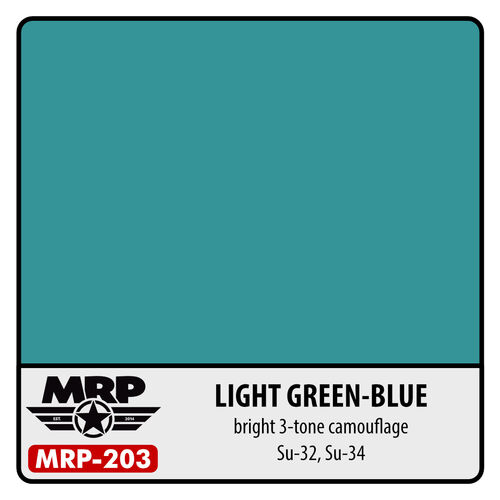 MR.PAINT MRP-203 Light Green-Blue Su-34 (bright 3-tone camo)