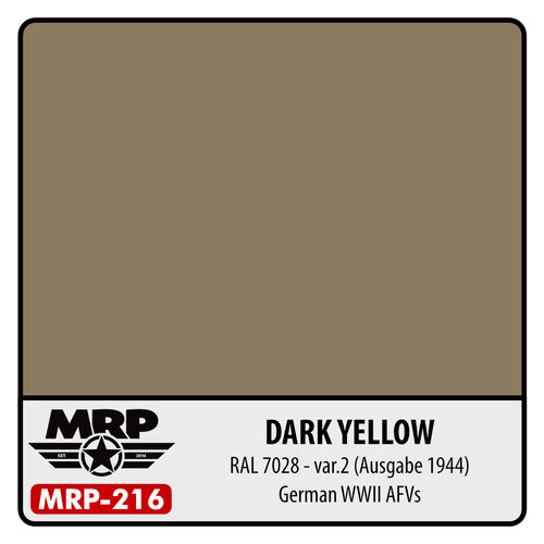 MR.PAINT MRP-216 Dark Yellow – RAL 7028 (variant 2 - AUSGABE 1944)
