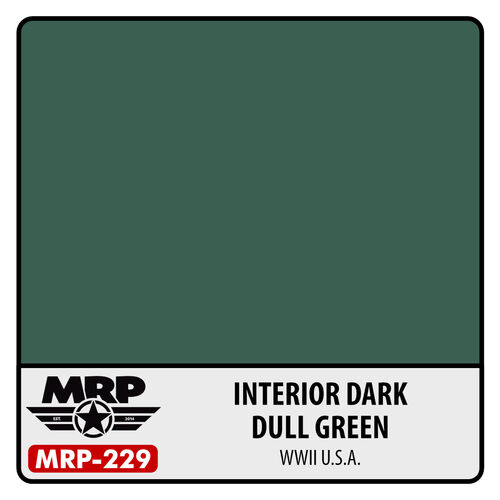MR.PAINT MRP-229 WWII US – Interior Dark Dull Green