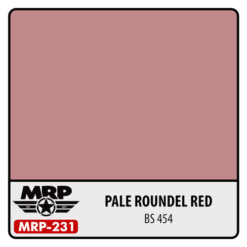 MR.PAINT MRP-231 Pale Roundel Red (BS454)