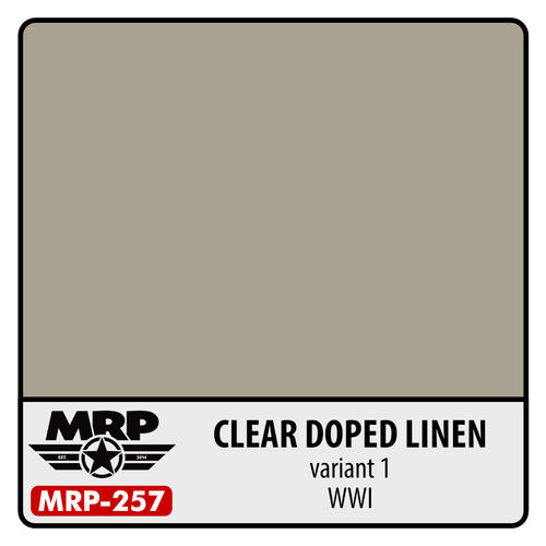 MR.PAINT MRP-257 Clear Doped Linen – variant 1 (WWI)