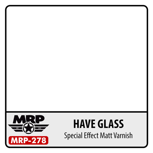 MR.PAINT MRP-278 HAVE Glass – Special Matt Varnish