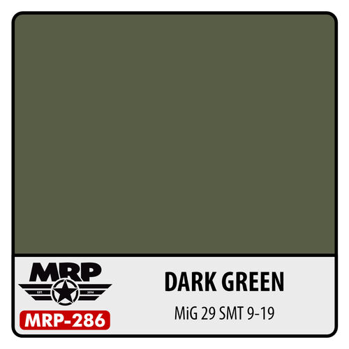 MR.PAINT MRP-286 Dark Green (MiG-29 SMT 9-19)