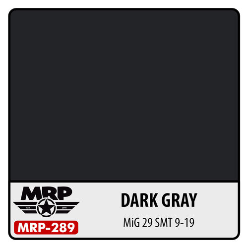 MR.PAINT MRP-289 Dark Grey – Radio Antenna Covers (MiG-29 SMT 9-19)