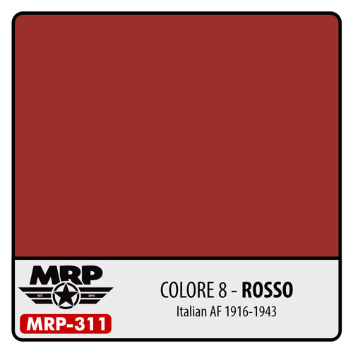 MR.PAINT MRP-311 Colore 8 – Rosso (Italian AF 1916-43)