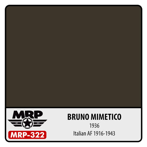 MR.PAINT MRP-322 Bruno Mimetico – 1936 (Italian AF 1916-43)