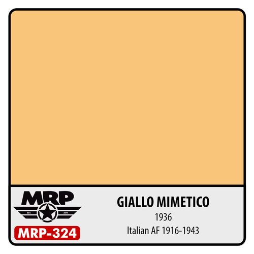 MR.PAINT MRP-324 Giallo Mimetico – 1936 (Italian AF 1916-43)