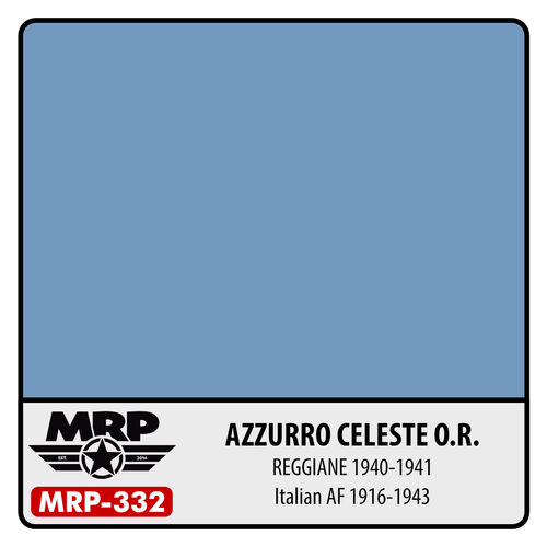 MR.PAINT MRP-332 Azzurro Celeste O.R. – Reggiane 1940-1941 (Italian AF 1916-43)