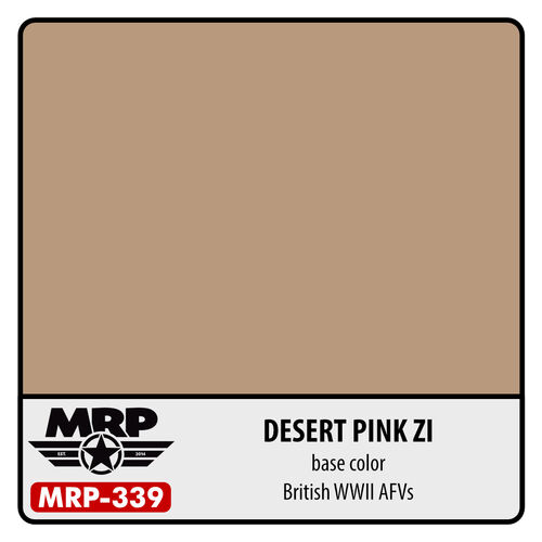 MR.PAINT MRP-339 Desert Pink ZI (British WWII AFV)