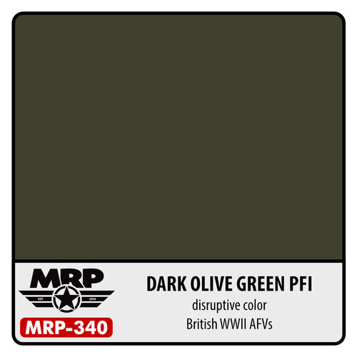 MR.PAINT MRP-340 Olive Green PFI (British WWII AFV)