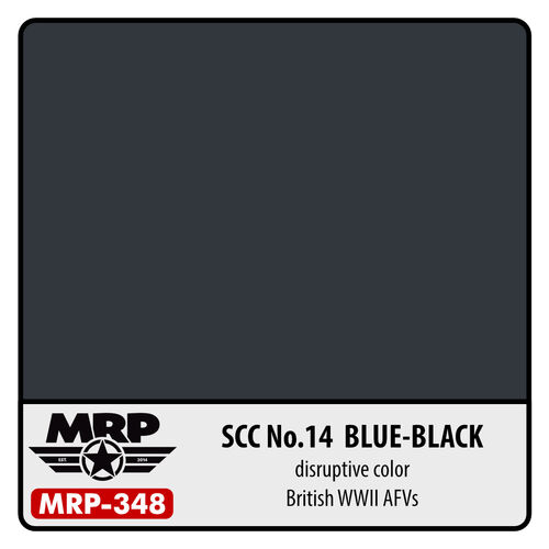 MR.PAINT MRP-348 SCC No.14 Blue-Black (British WWII AFV)