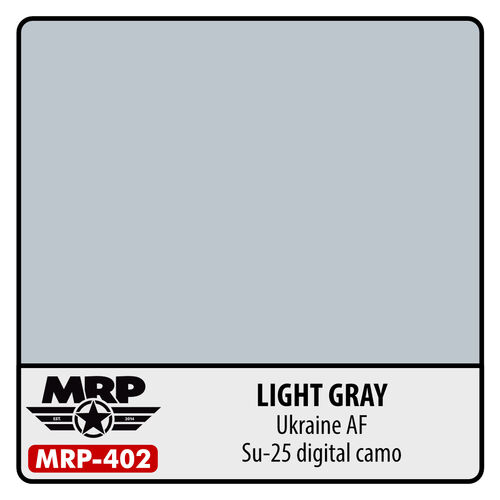 MR.PAINT MRP-402 Light Gray - Ukraine AF, Su25 digi