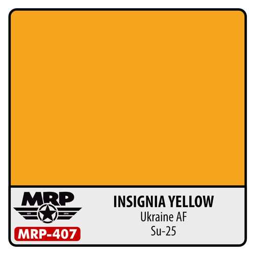 MR.PAINT MRP-407 Insignia Yellow - Ukraine AF, Su25