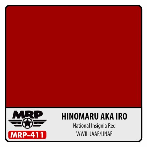 MR.PAINT MRP-411 Hinomaru Aka Iro (National Insignia Red) (WWII IJAAF/IJNAF)